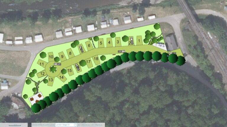 Une nouvelle aire pour motorhomes à Houyet: première étape dans la ...
